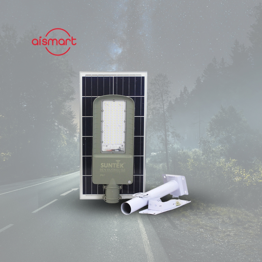 Bộ đèn đường năng lượng mặt trời công suất 200W. Model DA-02, hiệu: SUNTEK